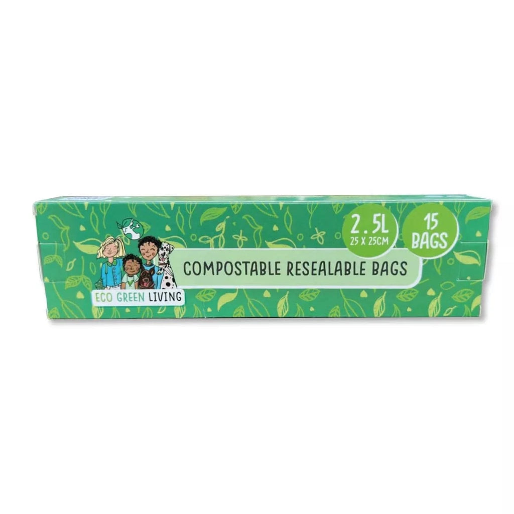 Eco-Friendly Small Compostable Resealable Bags – Hell Yeah