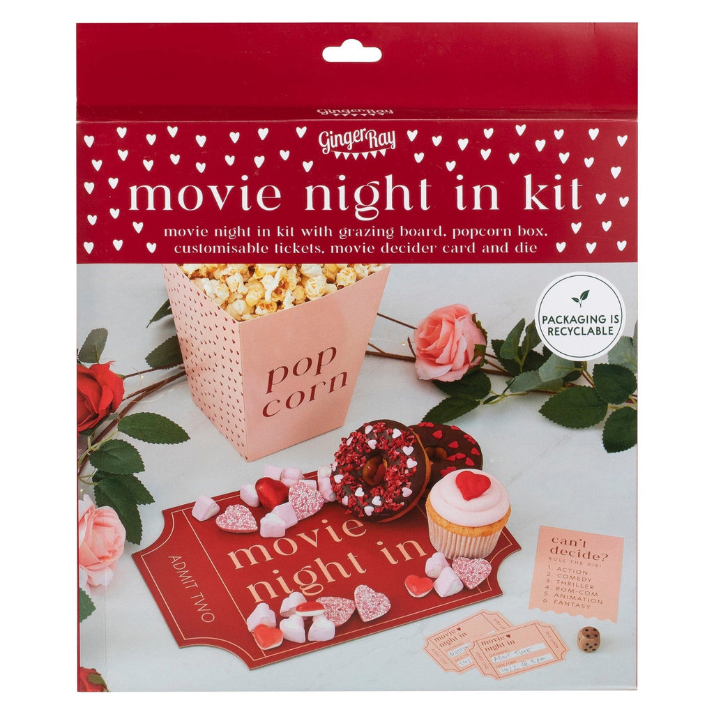 Movie Night Box Kit - Perfect Date Night In